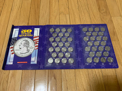 50 state quarter collection book 1999-2008 | eBay