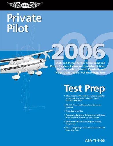 Private Pilot Test Prep Study and Prepare Official FAA Airplane ...