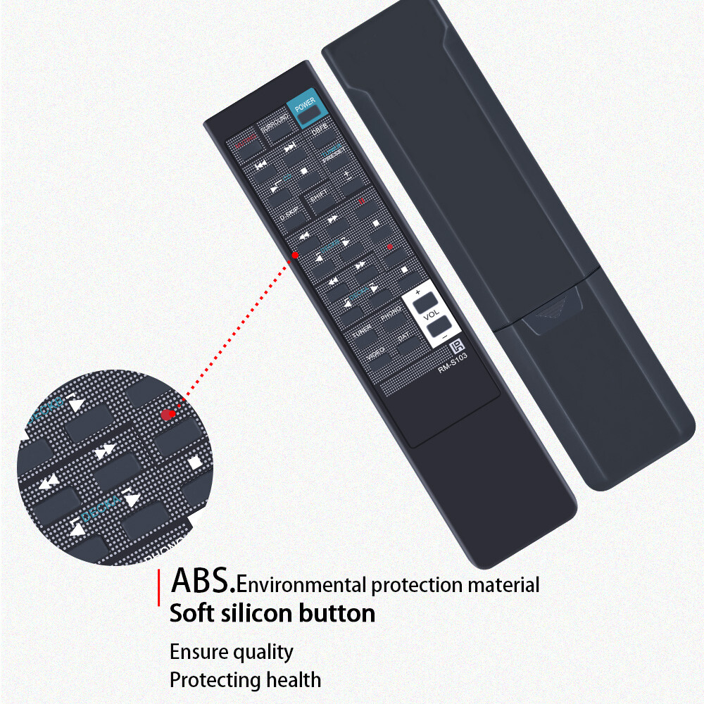 New RM-S103 Remote Control For Sony Stereo Receiver STR-AV570X STR ...
