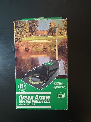 Green Arrow Electric Golf Ball Putting Ball Return Indoor Practice ...