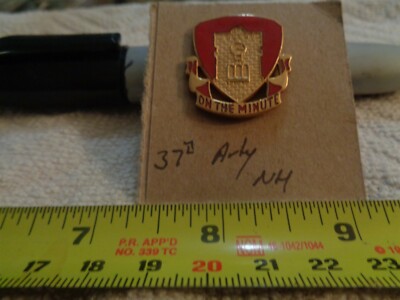 37th Artillery NH Unit Crest, DI, DUI (DRAW#V18) | eBay