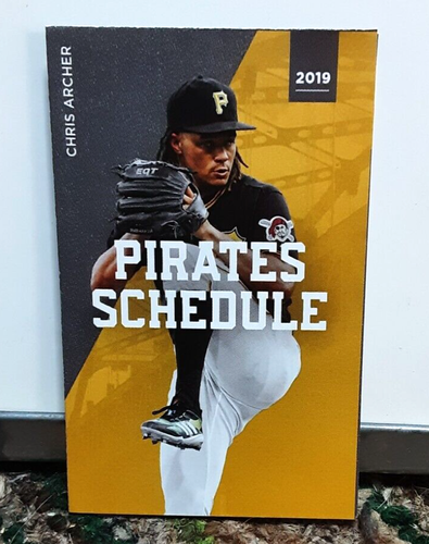 Pittsburgh Pirates 2019 Baseball Schedule Foldout | eBay