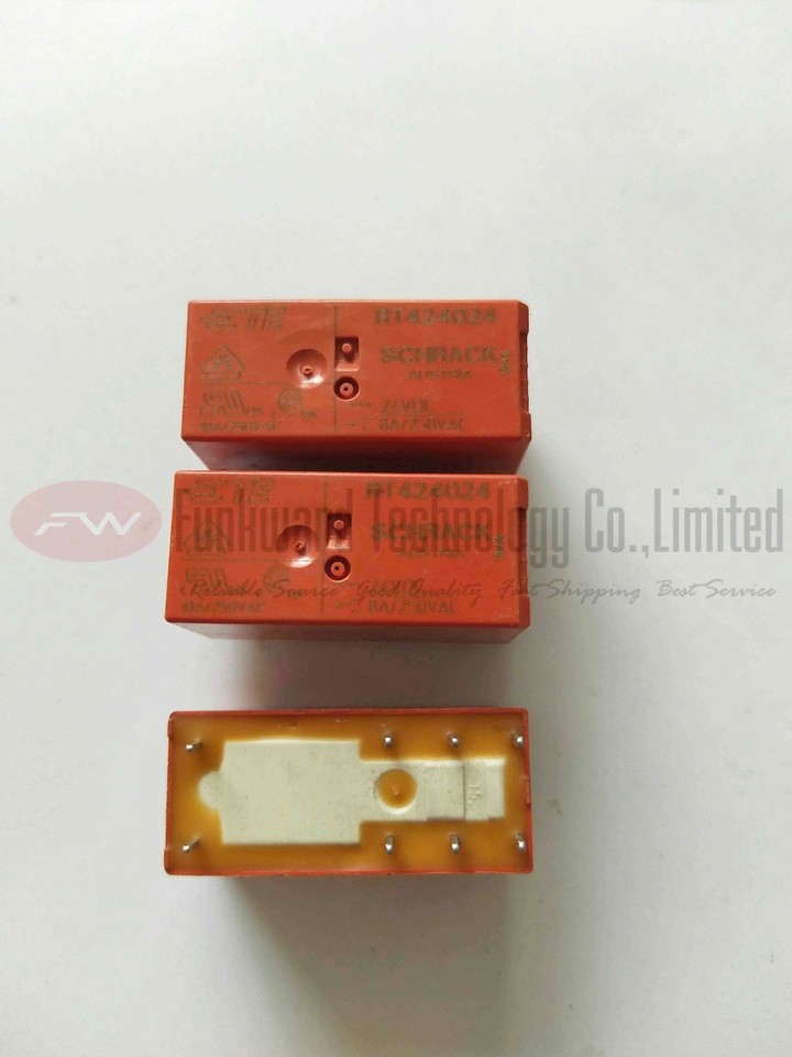 RT424005 RT424012 RT424024 RT424615 RT424024F Power Relay 8A 250VAC x ...