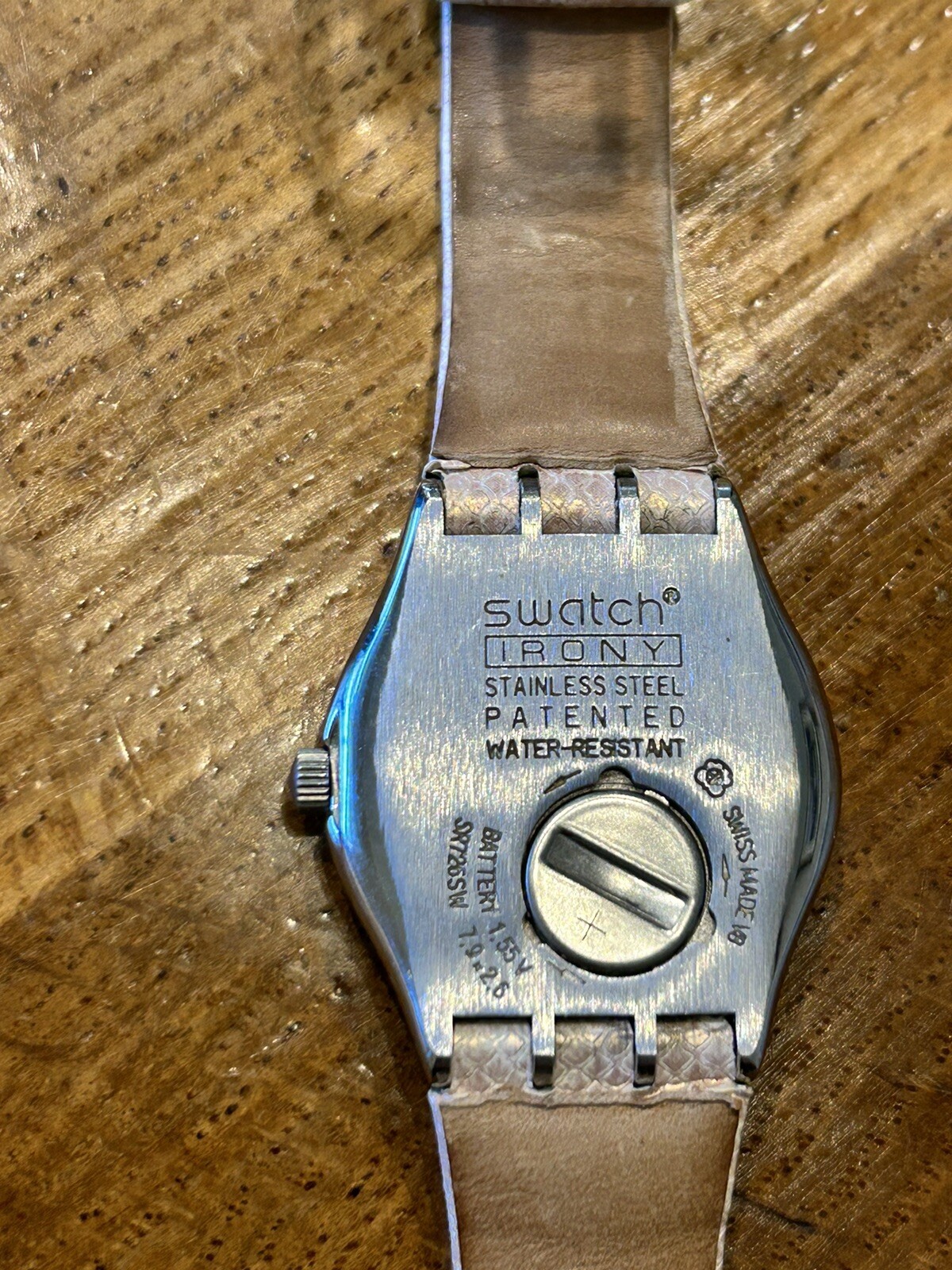 Swatch Irony Stainless Steel Water Resistant Two Tone Ladies Watch ...