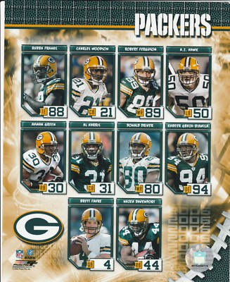 2006 GREEN BAY PACKERS 8X10 COLOR TEAM COLLAGE NFL LICENSED PHOTO FILE ...