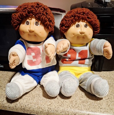 Vintage Cabbage Patch Football Boys With Original Outfits, No Shoes | eBay