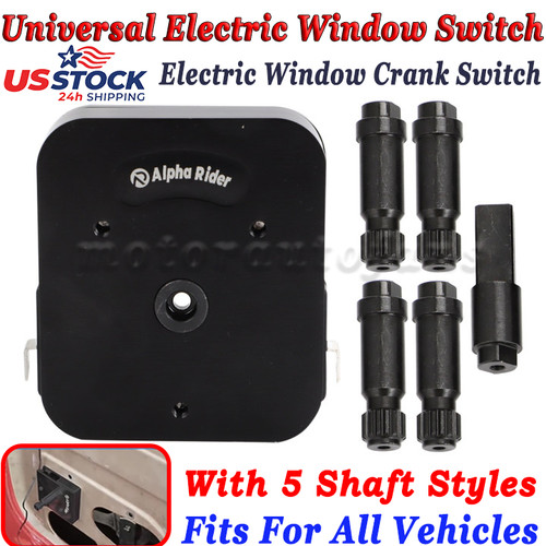 Universal For GM/Ford/Chevy Electric Window Switch Power Window Crank ...