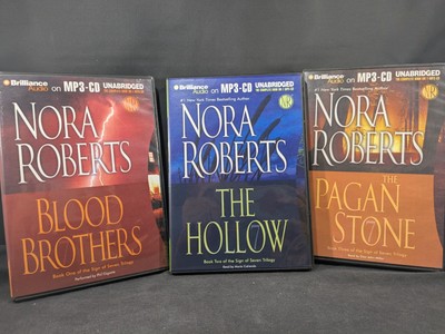 Nora Roberts Audiobook Trilogy Sign of the Seven MP3 Blood Brothers ...