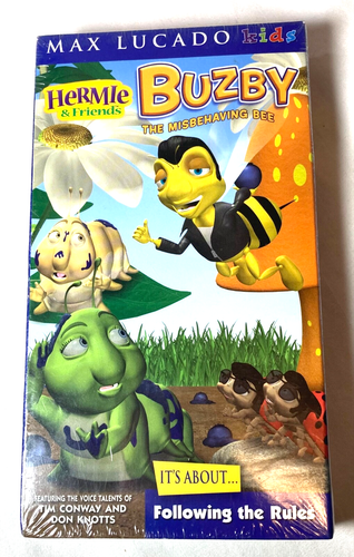 Sealed New Buzby The Misbehaving Bee VHS Cartoon Animation Hermie ...