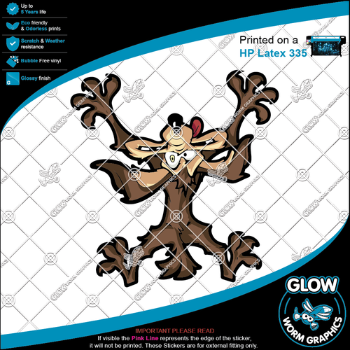 Wile E.Coyote Looney Tunes Road Runner Dent Repair Van Car Sticker ...