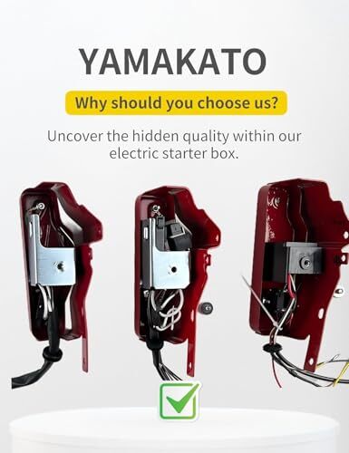 Key Switch Box for Honda GX240 GX270 Gx340 GX390 8HP 9HP 11HP 13HP ...