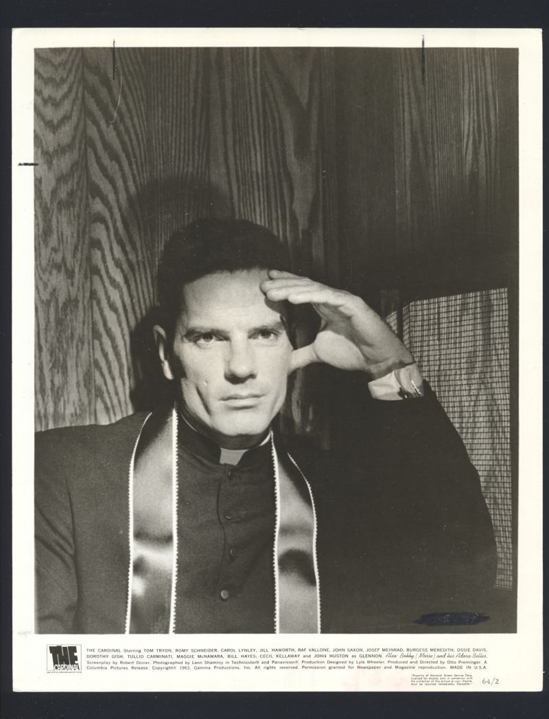 1963 TOM TRYON In THE CARDINAL Vintage Original Photo THE LONGEST DAY ...