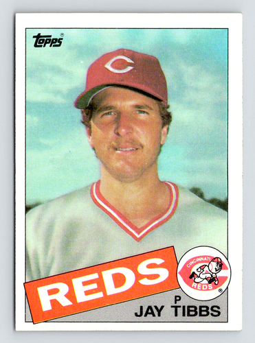1985 Topps Card, #573 Jay Tibbs, Cincinnati Reds Rookie | eBay