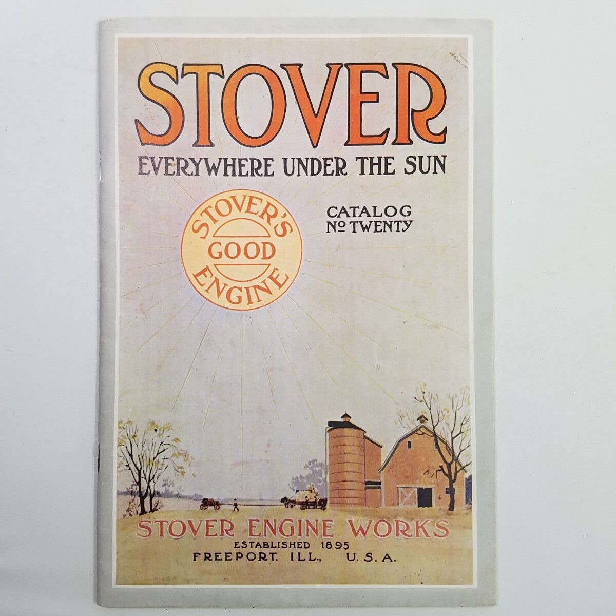 Stover Engine Works Catalog No 20 Gas Engines 1920s Reprint 1990s ...