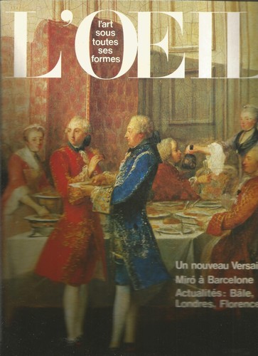 L'OEIL N°242 MIRO ET SERT / LOUIS OUTTER / BEAUX OBJETS : FLORENCE ...