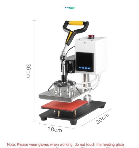Manual Heat Transfer Printing and Hot Stamping Machine for Clothing ...