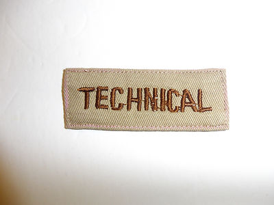 b4036 USMC WW2 Technical sleeve DM Distinguishing Mark Rating on Tan ...