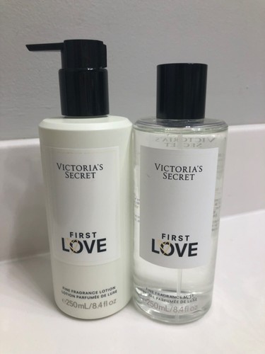 VICTORIA'S SECRET FIRST LOVE BODY MIST & BODY LOTION DUO- 8.4 OZ-NEW | eBay