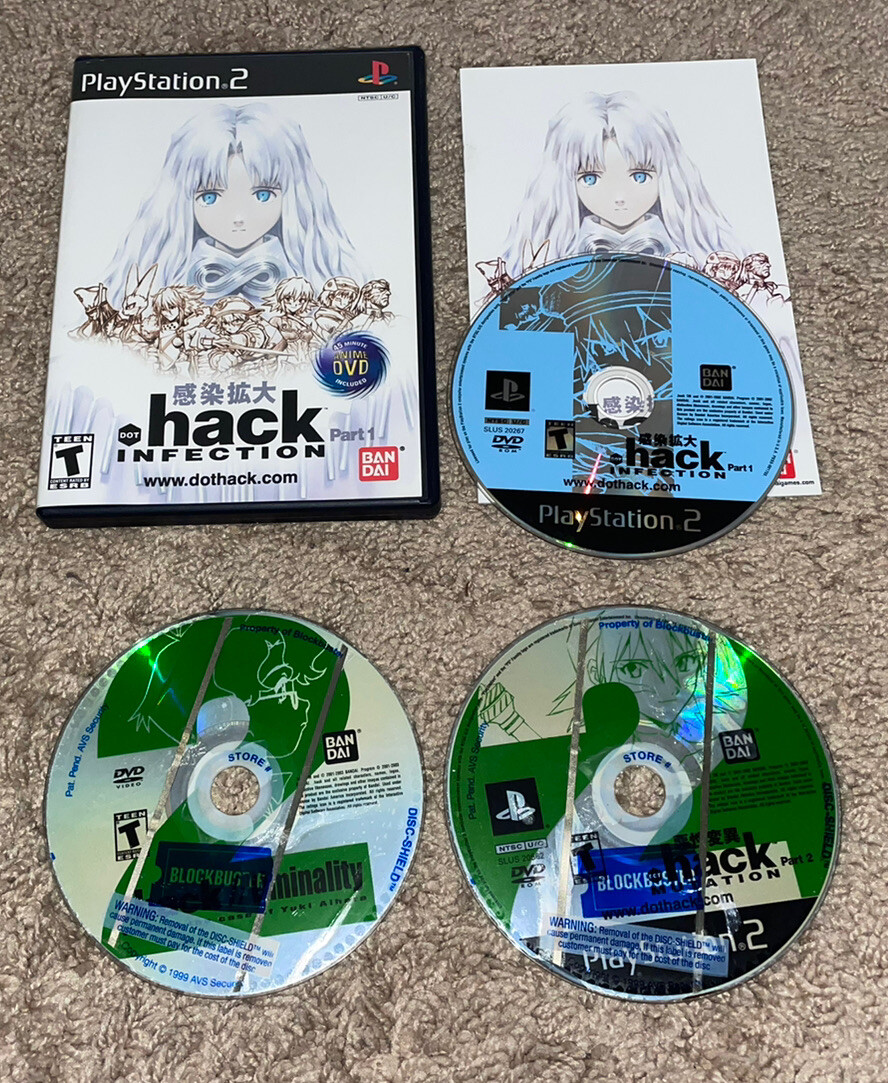 .hack Lot: Infection/Mutation (Sony PlayStation 2) PS2 Tested Dot Hack ...