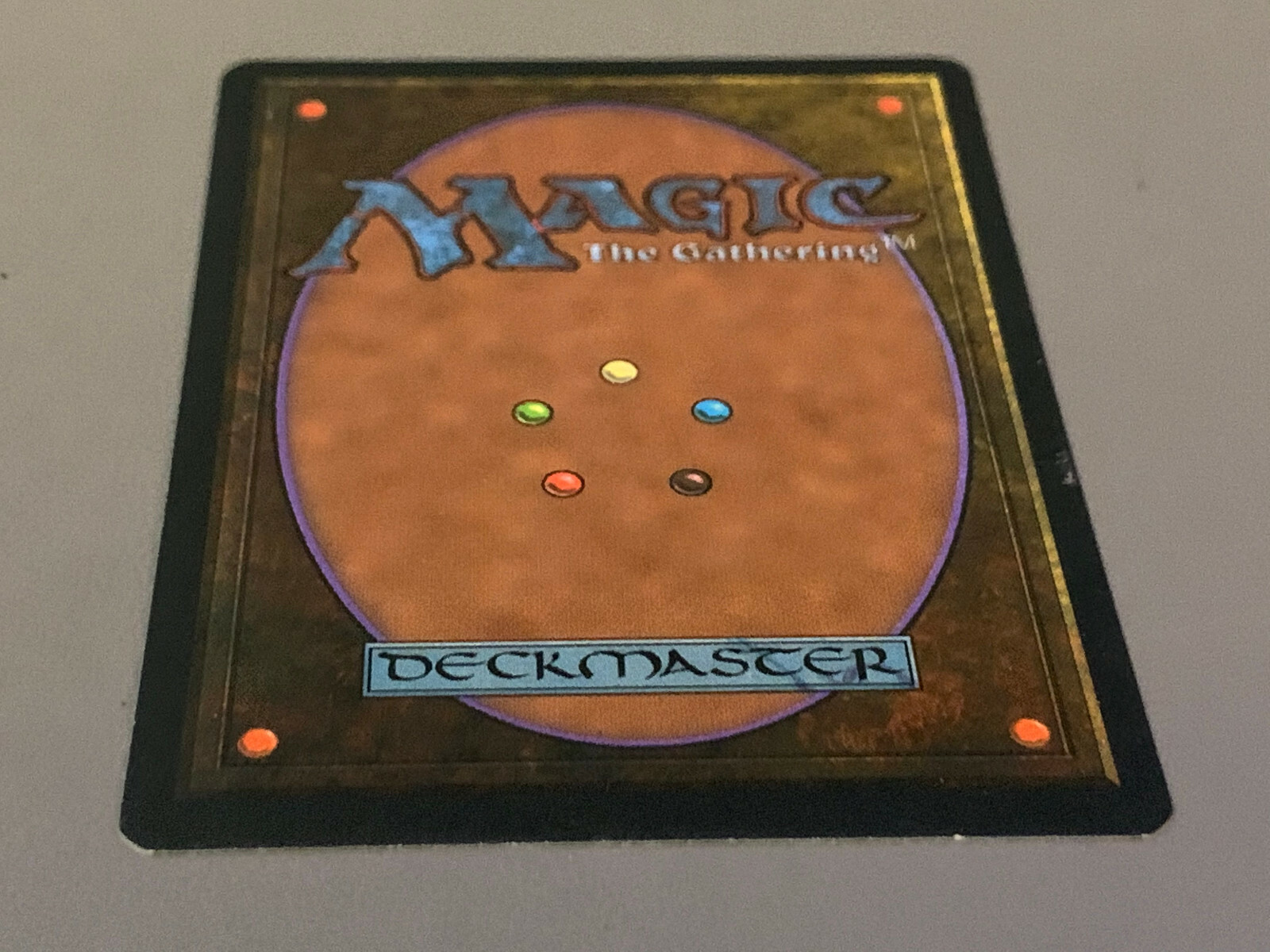 Genuine 1995 Wizards of the Court MAGIC the Gathering Deckmaster hasran ...