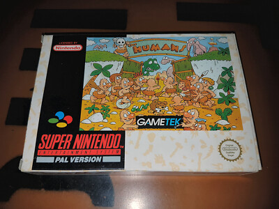 ## SNES / Super Nintendo - The Humans - Original / TOP ## | eBay