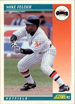 B2272- 1992 Score Baseball Cards 251-500 +Rookies -You Pick- 15+ FREE ...