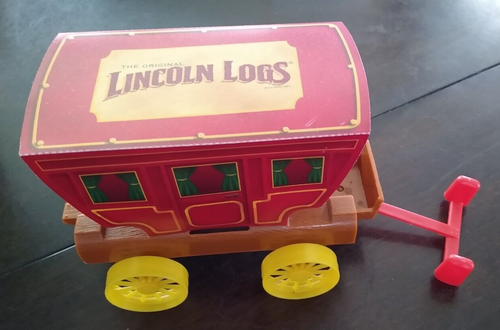 The Original Paper stagecoach Wagon - Lincoln Log - RARE | eBay