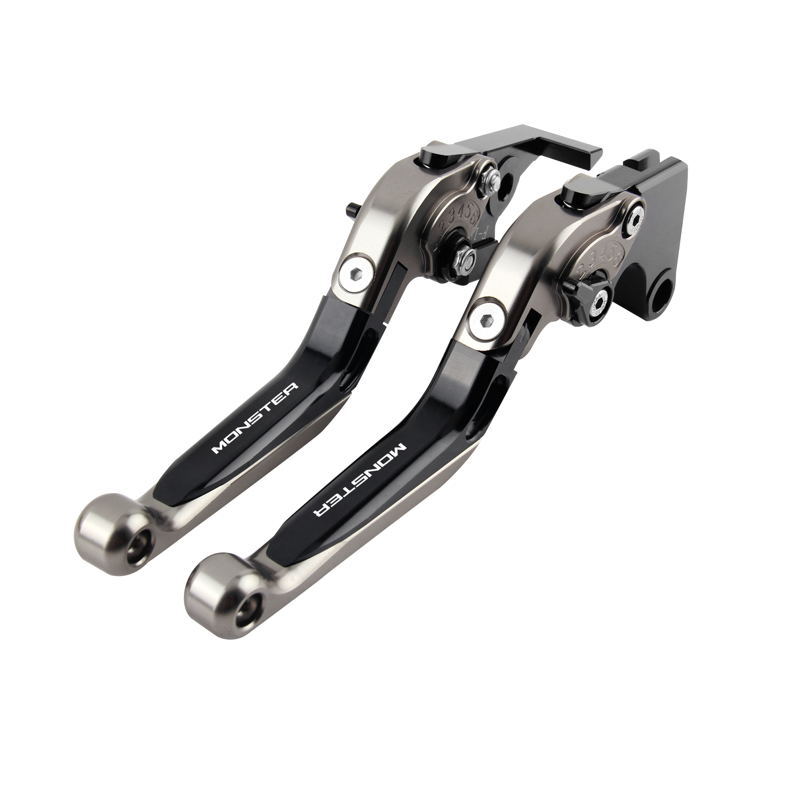 For 2008-2014 Ducati Monster 696 Folding Extendable Hand Brake & Clutch ...