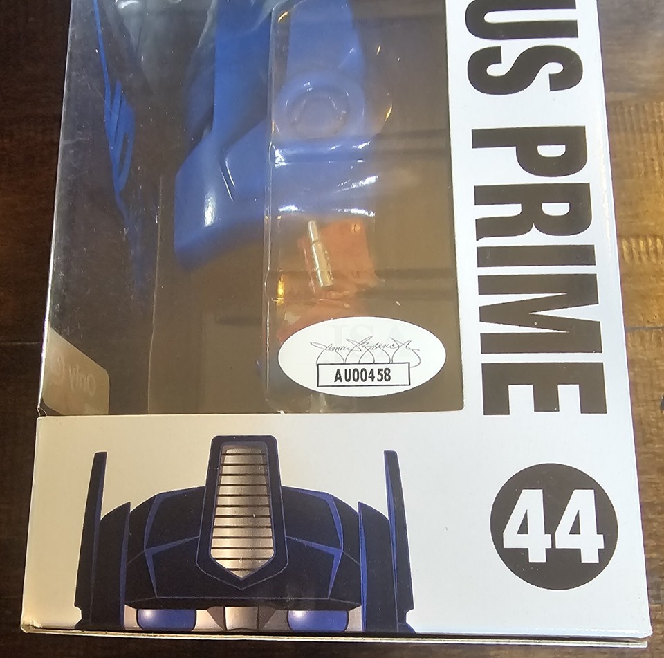 Peter Cullen signed Optimus Prime Transformers Retro Toys Funk Pop #44 ...