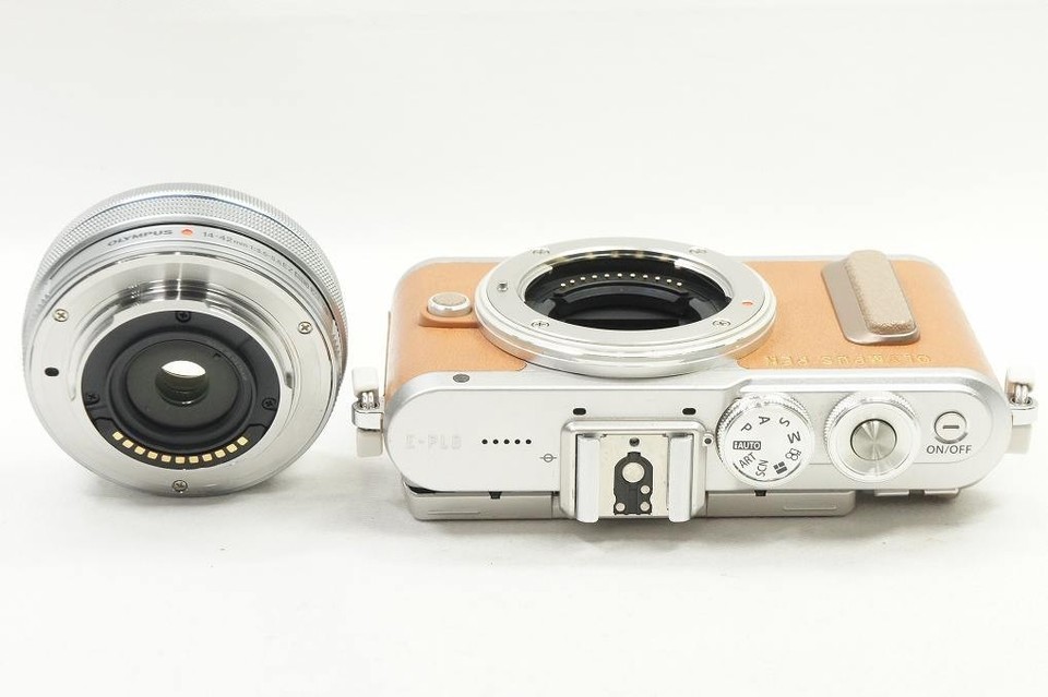 [1,500 shots] OLYMPUS PEN E-PL8 Digital Camera Brown Body w/ 14-42mm #250706f | eBay