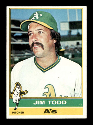 1976 Topps #221 Jim Todd NM/NM+ X3191520 | eBay