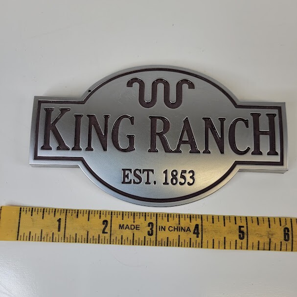 2004-2014 Ford Expedition F-150 Rear Hatch King Ranch Emblem Badge Logo ...