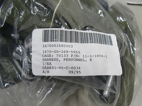 US Stabo Rig Extraction Harness LRRP Special Forces Vietnam Type Sz ...