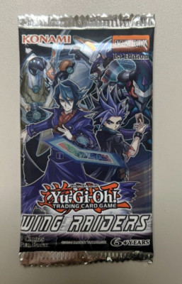 Yugioh First Edition Wing Raiders EN Single Booster SEALED | eBay