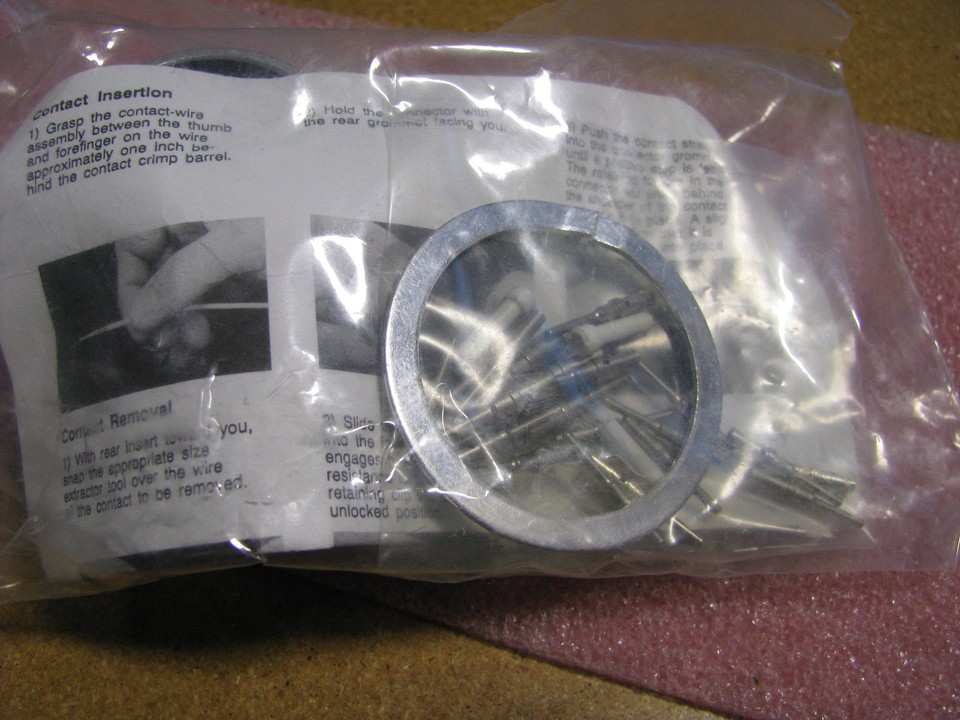 DEUTSCH CONNECTOR # HD44-24-21PN WITH CONTACTS NSN: 5935-01-364-6934 | eBay