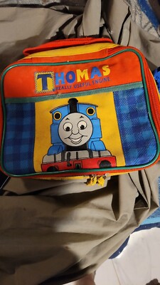 Vintage Thomas The Tank Train Engine School Lunch Bag Insulated Tote ...