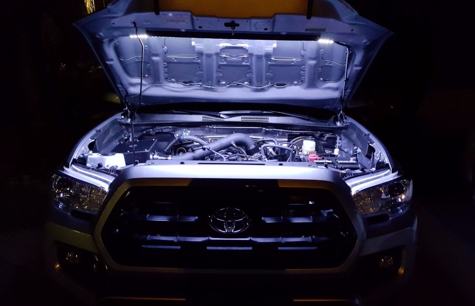 Toyota Tacoma / 4-Runner ......... LED hood light kit .. FITS ALL YEARS ...