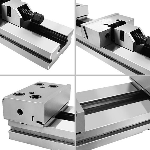 GT125 / 5 Inch High Precision Manual Flat Vice Tool Maker Vise for CNC ...