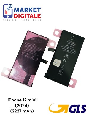 BATTERIA PER IPHONE 12 MINI OEM ALTA QUALITA' PARI ALL'ORIGINALE A2471 ...