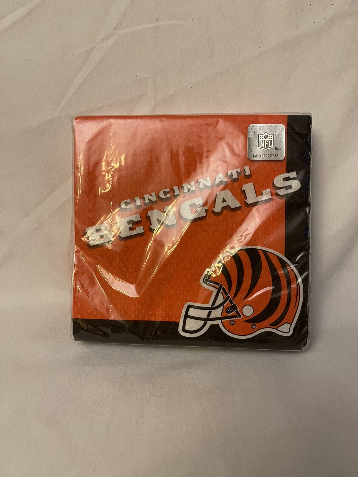 Cincinnati Bengals 36 Pack 2 Ply Napkins - 6.5” - NFL Party Supplies | eBay