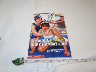 Scholastic There's A Girl in my Hammerlock read 180 book wheel trouble ...