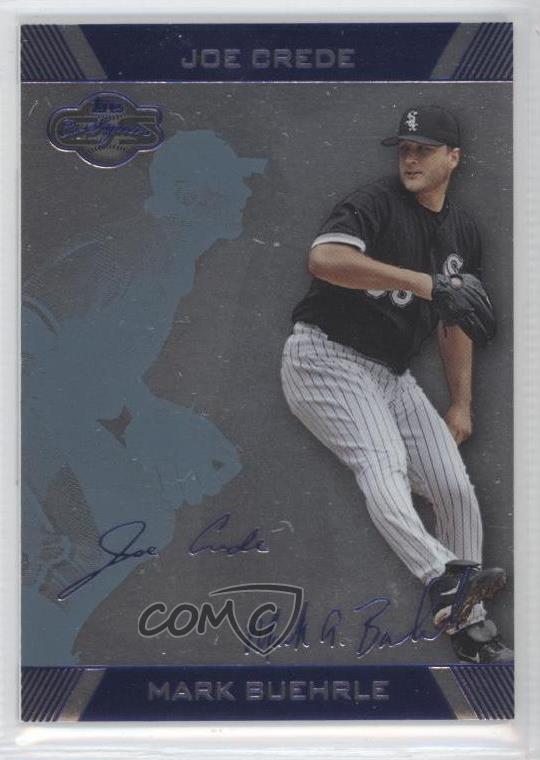 2007 Topps Co-Signers - Silver Blue #83 Mark Buehrle, Joe Crede /150 ...