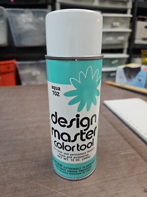 Design Master Spray Paint ColorTool Aqua #702 Florist Crafts Graffiti ...