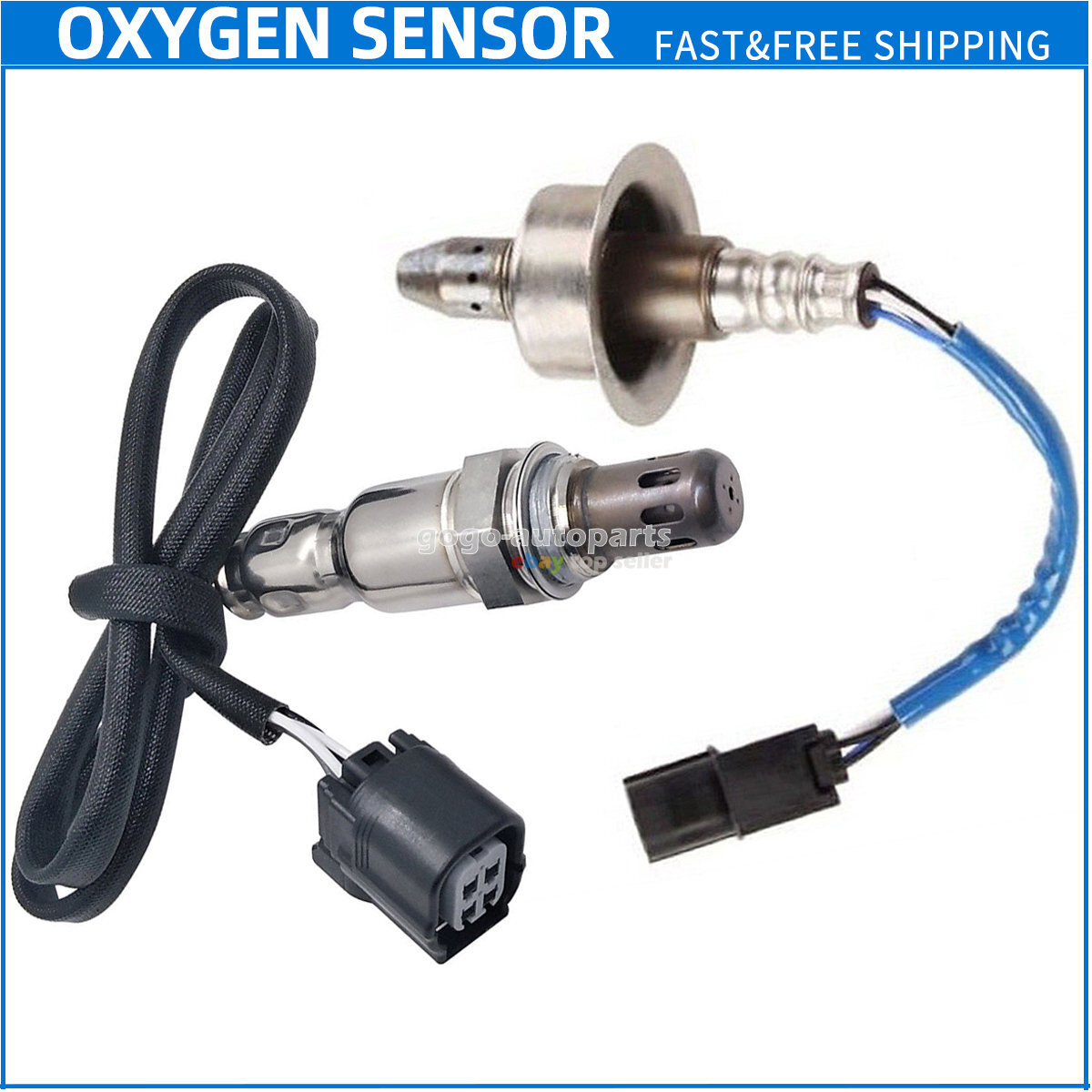 2PCS Oxygen Sensor Upstream + Downstream For 2015-2019 Honda Fit L4 1 ...