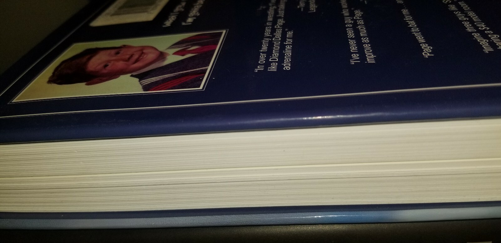 Positively Page Book by Diamond Dallas Page DDP AUTOGRAPHED COPY ...