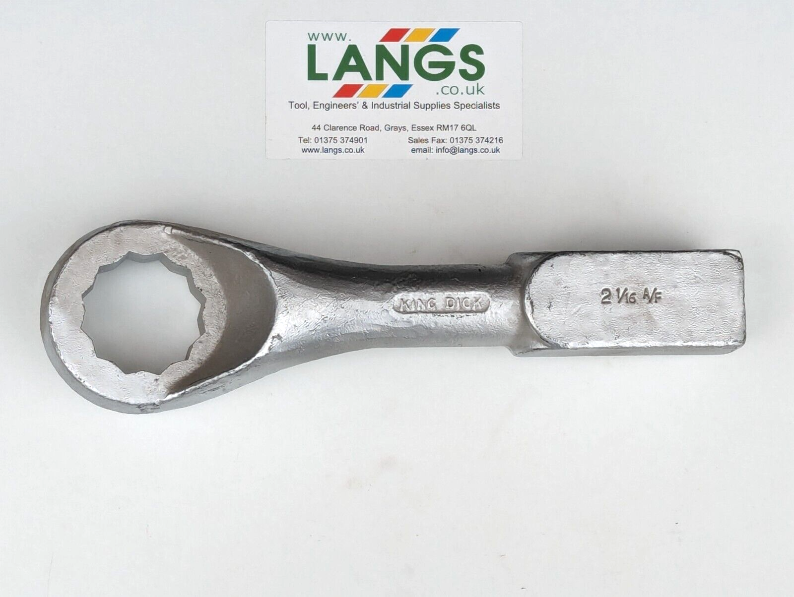 King Dick Cranked Slogging Ring Spanner - AF - Various Sizes - New & Unused | eBay UK