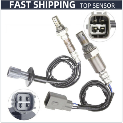 2X O2 Oxygen Sensors Upper+Lower for 2007 2008 2009 2010-2012 Toyota ...