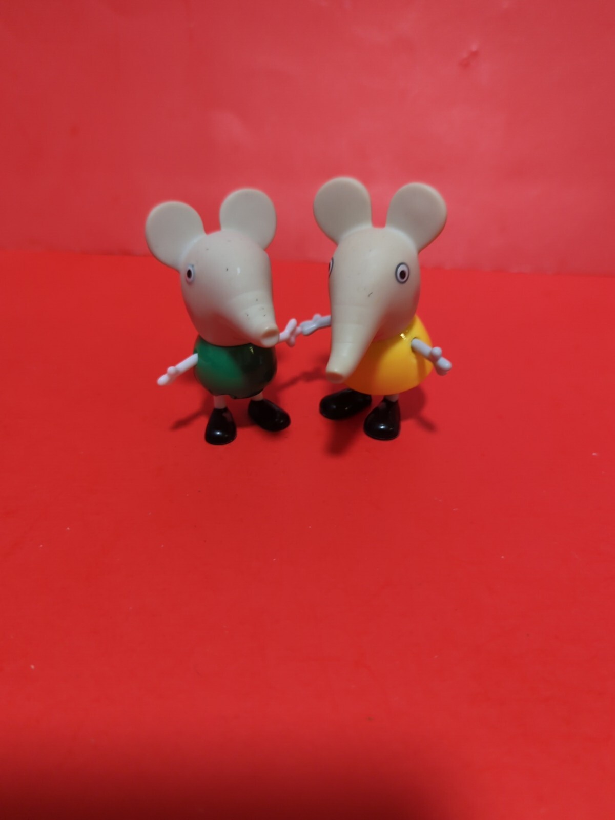 Peppa Pig Emily and Edmond Elephant Brother Lot of 2 Friends Figures ...