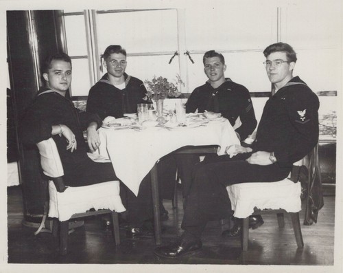 USS Gregory 1951 Sailors Dining DD 802 Navy Vintage Original Photo | eBay