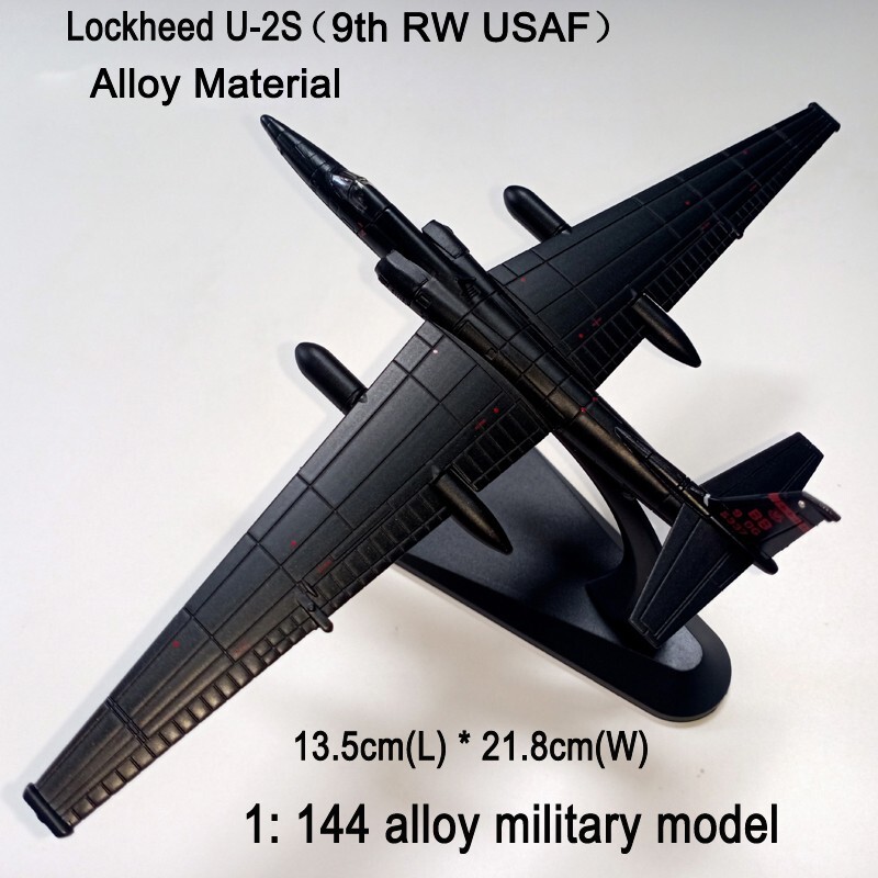 1:144 Scale Alloy Diecast Military Model Lockheed U-2S Reconnaissance ...